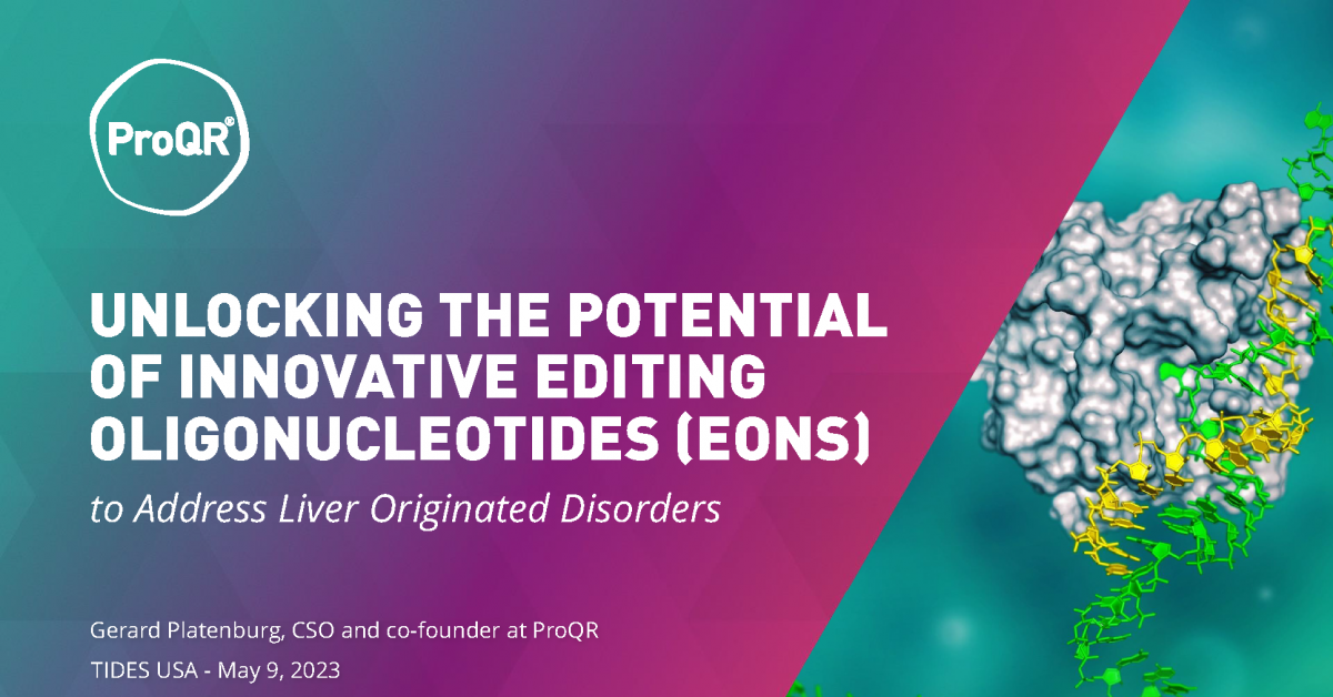 Unlocking the Potential of Innovative Editing Oligonucleotides (EONs ...